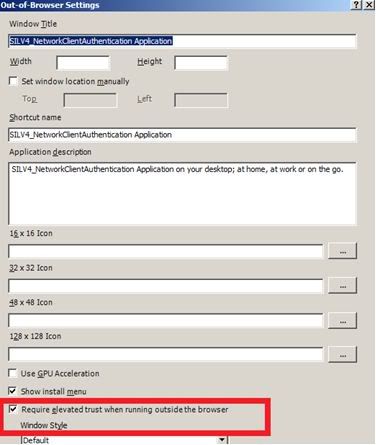 Silverlight 4.0 and Network Authentication while performing Web Request | DotNetCurry